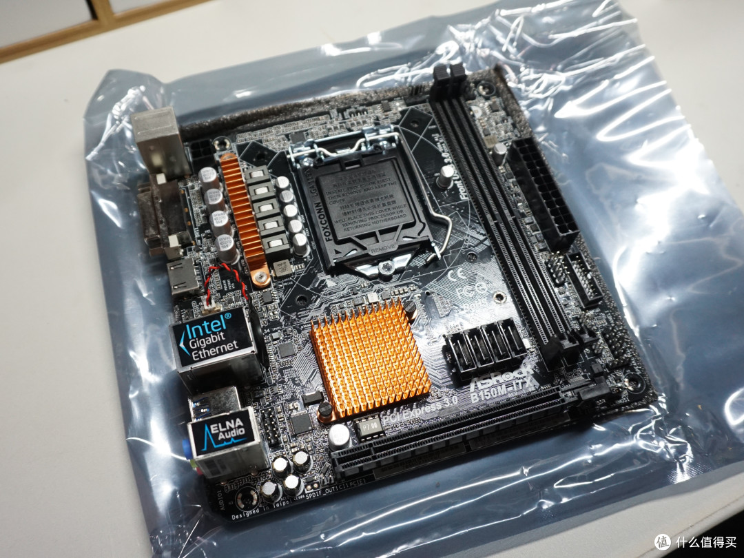 ASROCK 华擎 B150M ITX 主板 + INTEL 英特尔 8100 CPU +酷鱼 迷你机箱 迷你主机装机记_机箱_什么值得买