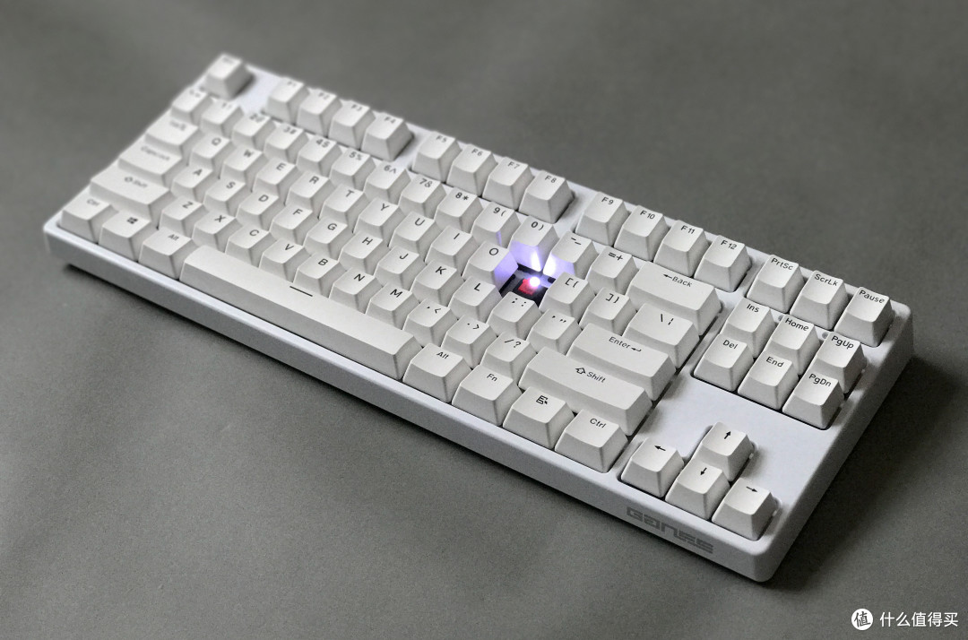张大妈众测GANSS高斯GS87D双模机械键盘体验_无线键盘_什么值得买