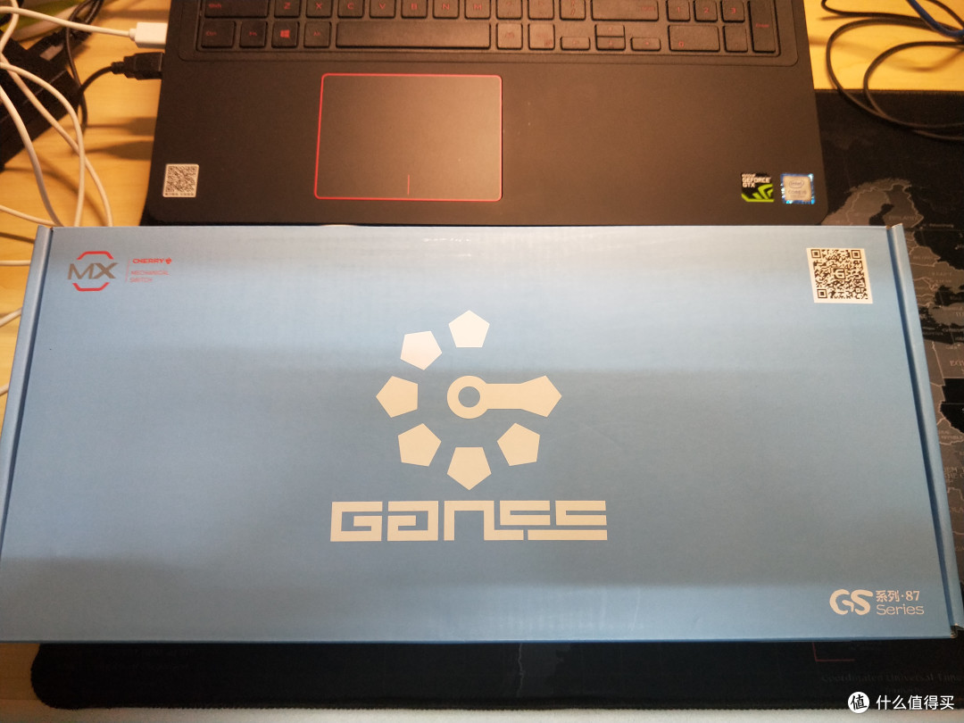 #原创新人#GANSS 高斯 GS87D 双模键盘 开箱_键盘_什么值得买