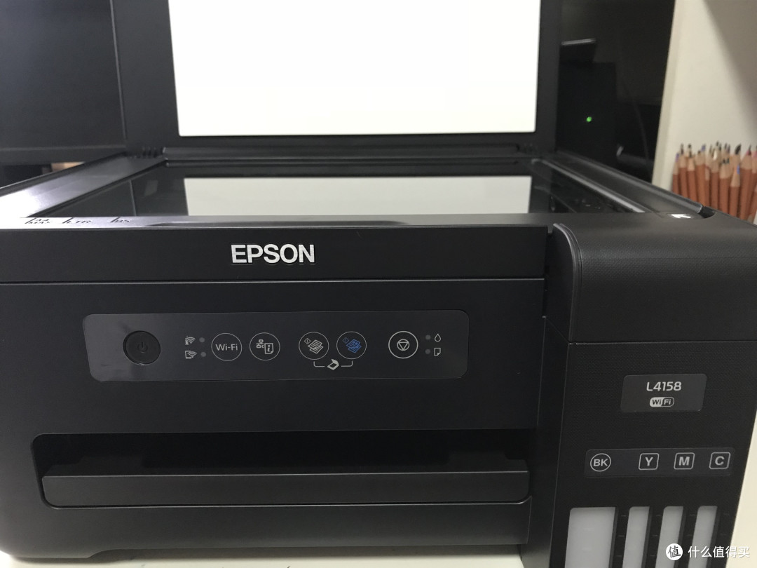 #原创新人#EPSON 爱普生 L4158 喷墨打印机 到手开箱（其实是买错了）_喷墨打印机_什么值得买