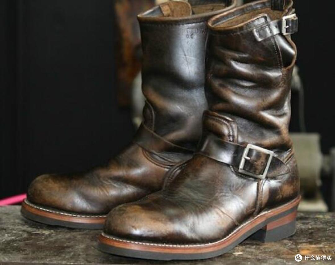 RED WING 红翼11寸2991工程师靴 Red Wing 11" Heritage Engineer Cork 开箱_男靴_什么值得买