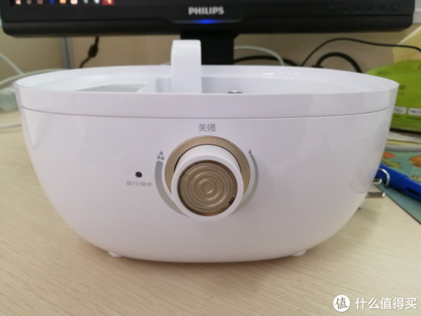 【小熊 JSQ-A40A2 加湿器外观展示】喷雾口|盖子|提手|指示灯|旋钮_摘要频道_什么值得买