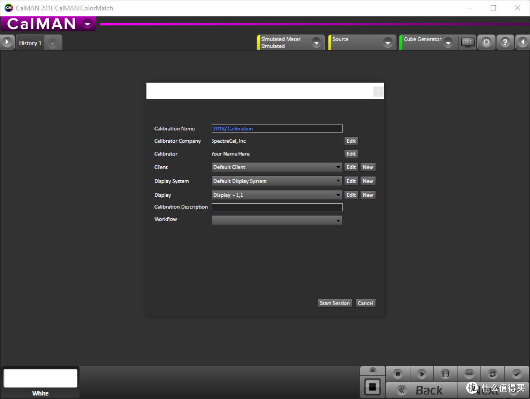 第三方显示器校色软件 SpectraCal CalMAN 使用经验分享_服务软件_什么值得买