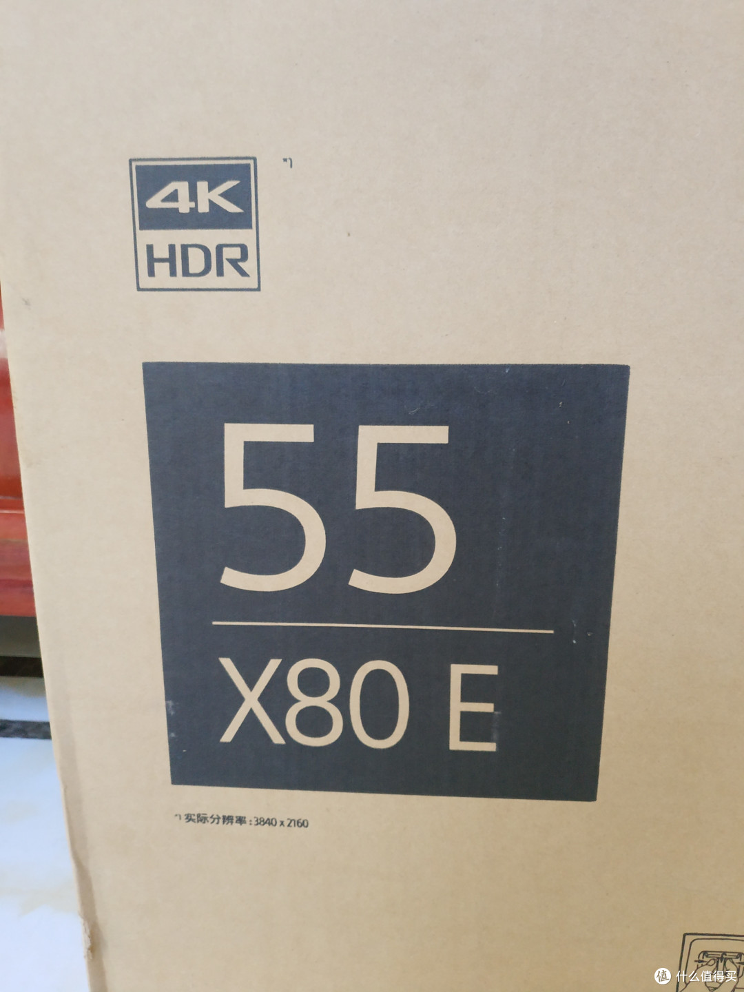 SONY 索尼 KD-55X8000E 55英寸 4K液晶电视开箱及使用体验_家电安装_什么值得买