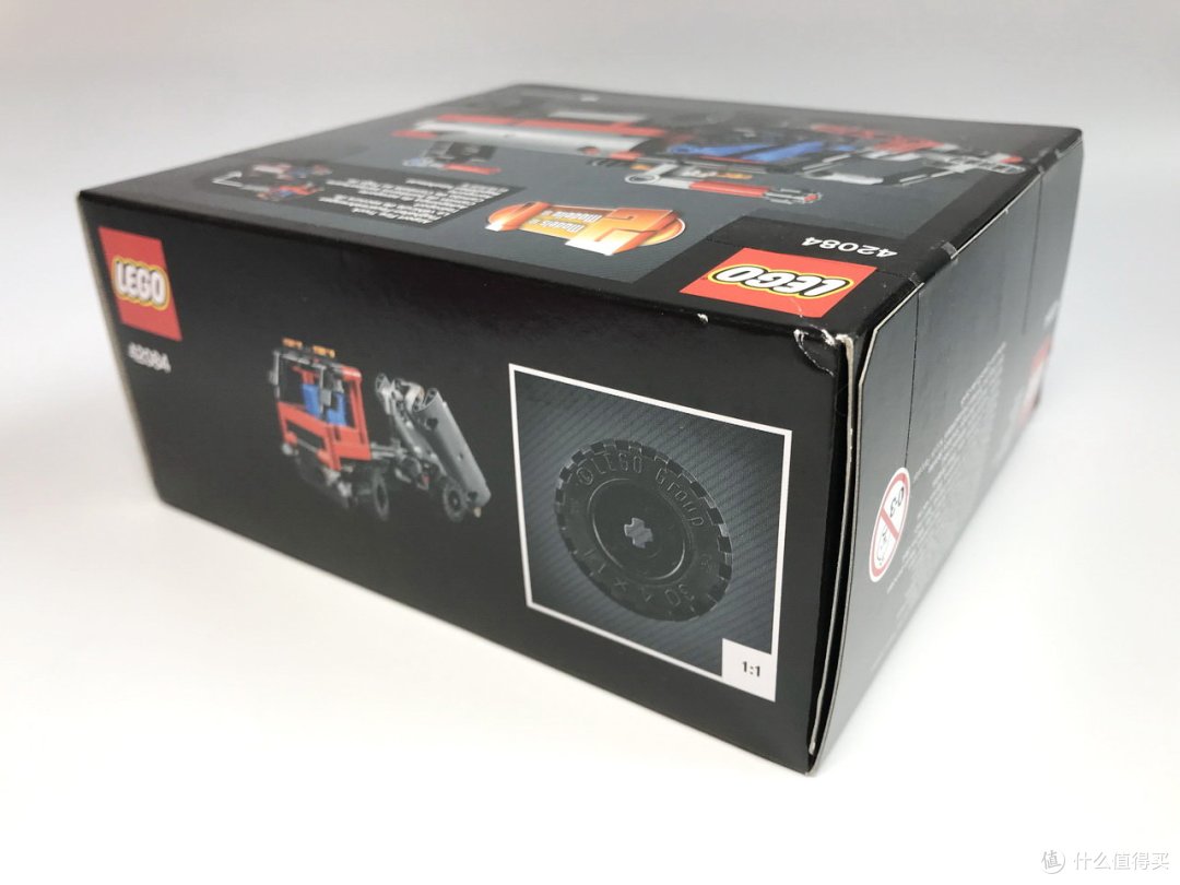 套装虽小高价零件不少：乐高 LEGO 42084 吊钩式装载卡车_拼插积木_什么值得买