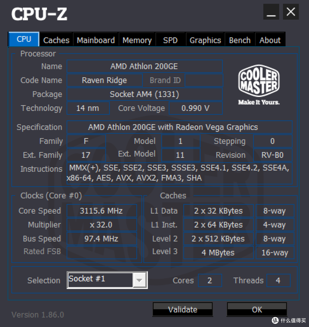 速龙200GE 适合么？AMD yes!_CPU_什么值得买