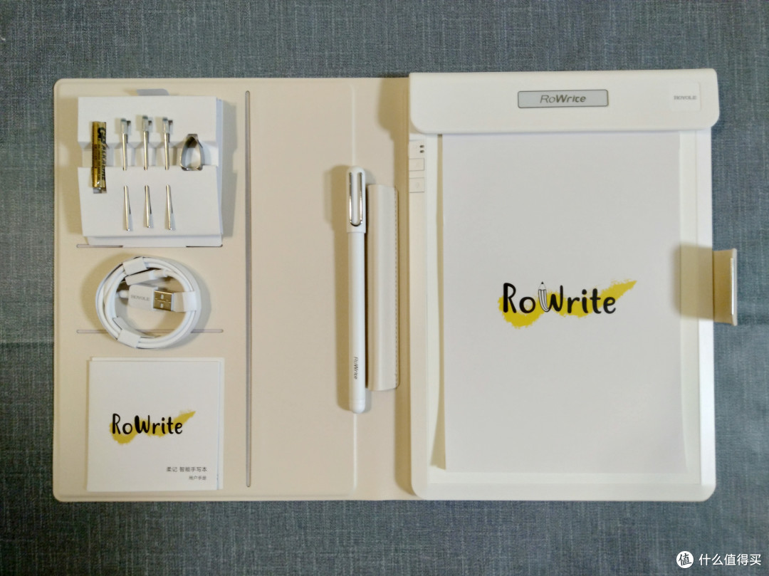 颜值爆表的智能手写本——柔记RoWrite_手写板_什么值得买