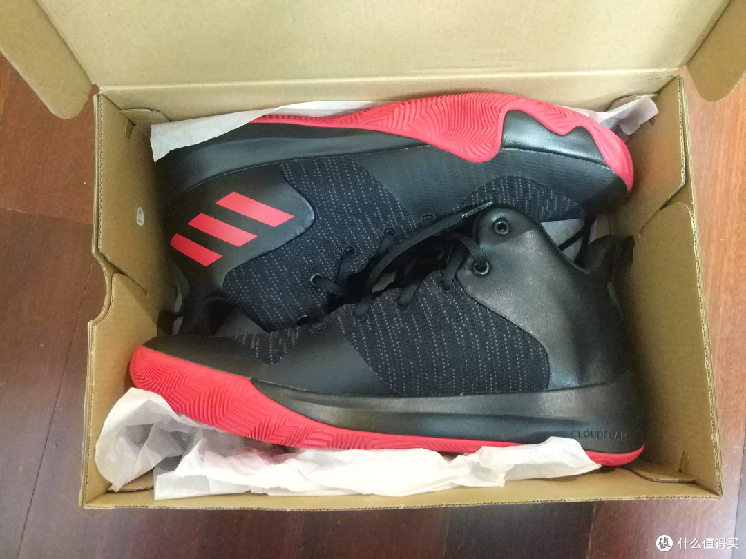 阿迪达斯 Adidas EXPLOSIVE FLASH篮球群开箱晒物_篮球鞋_什么值得买