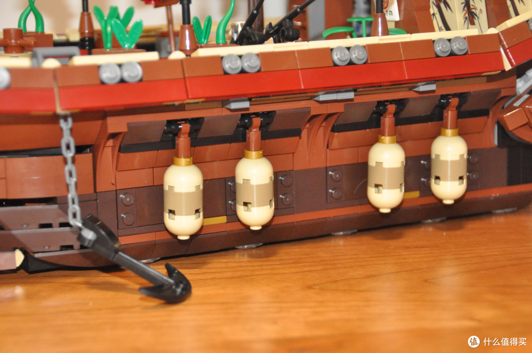 LEGO 乐高 幻影忍者 70618 命运赏赐号 龙船_拼插积木_什么值得买