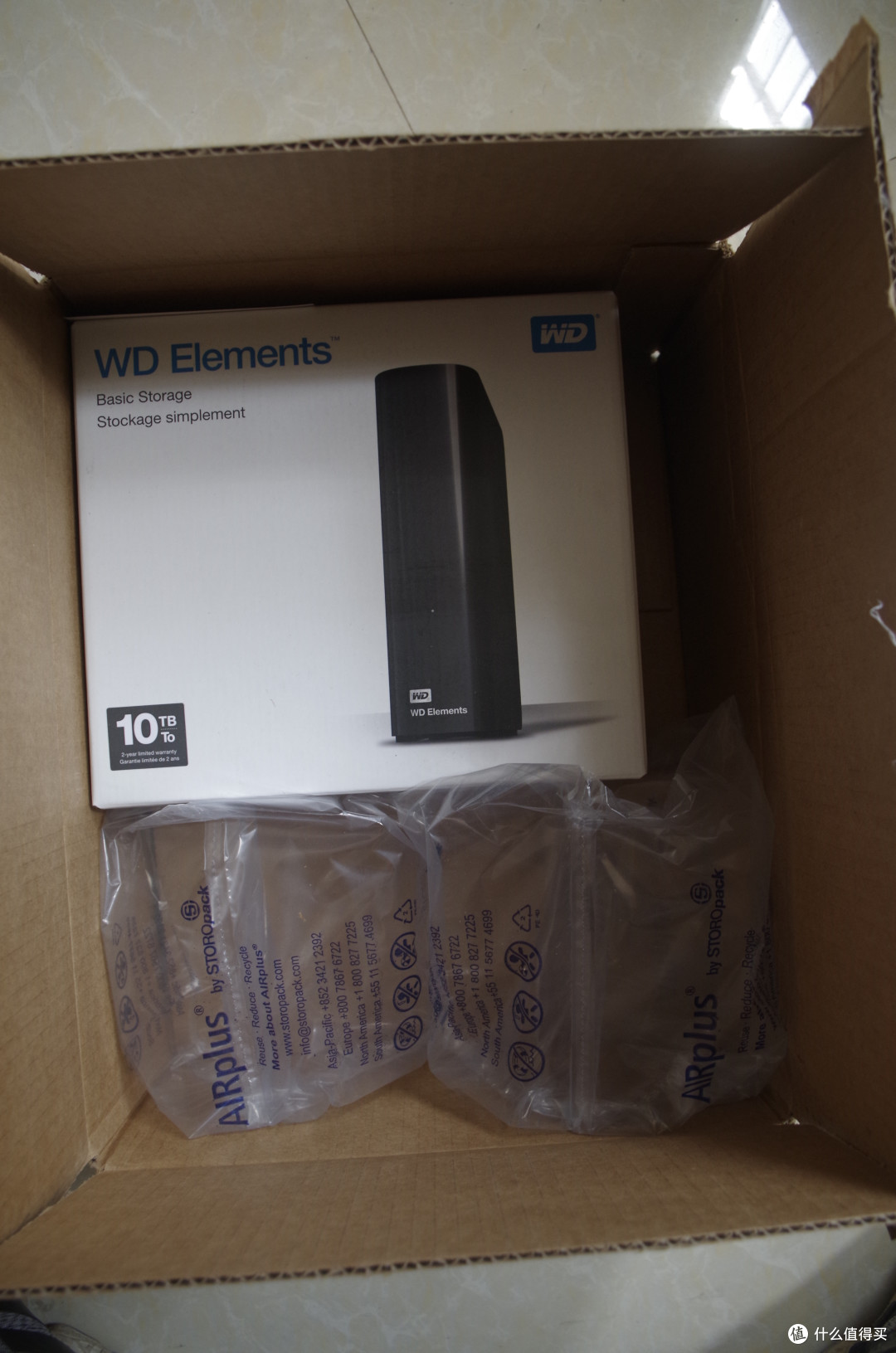 WD Elements 10TB 简单开箱与评测：不拆盘也好用_硬盘_什么值得买