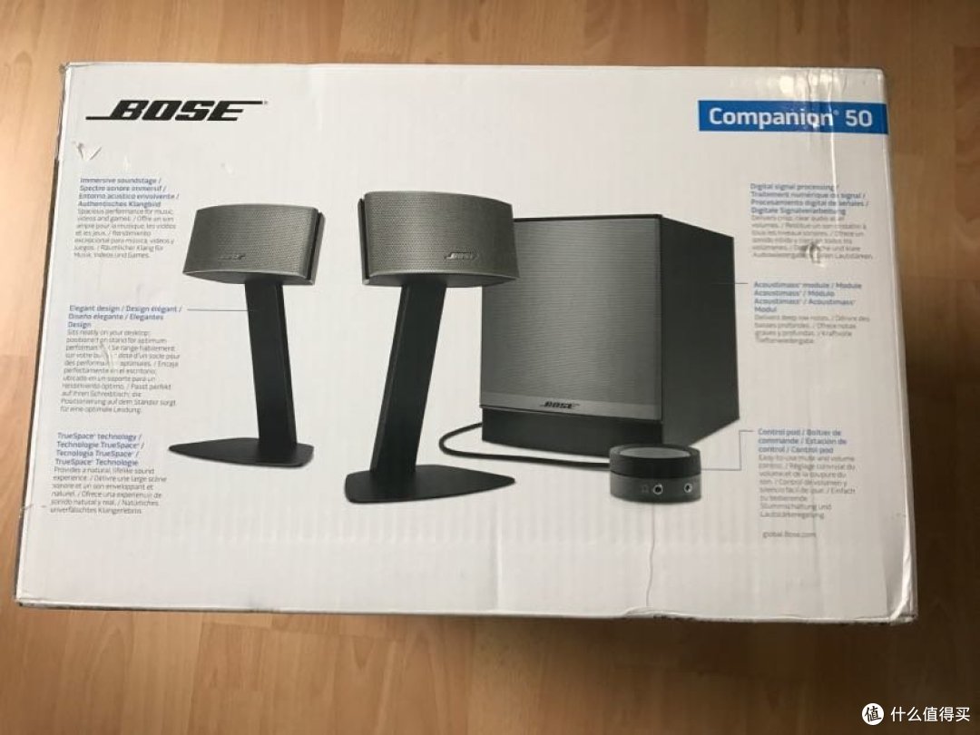 鸟枪换炮，BOSE C50开箱_音箱_什么值得买