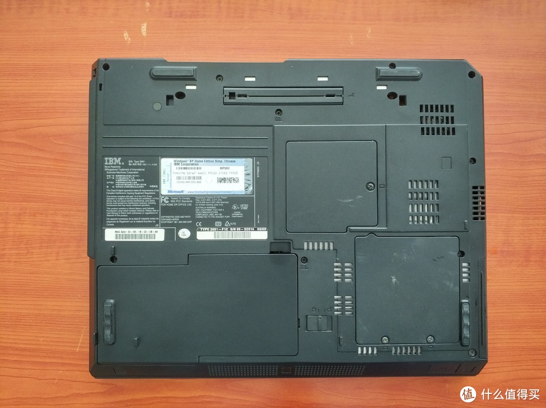 图书馆猿の上古神器：IBM ThinkPad R40 简单晒_笔记本电脑_什么值得买