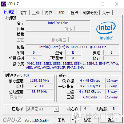 【点评】intel 10代酷睿移动版性能测试(三)—— IceLake-U 核心篇_CPU_什么值得买