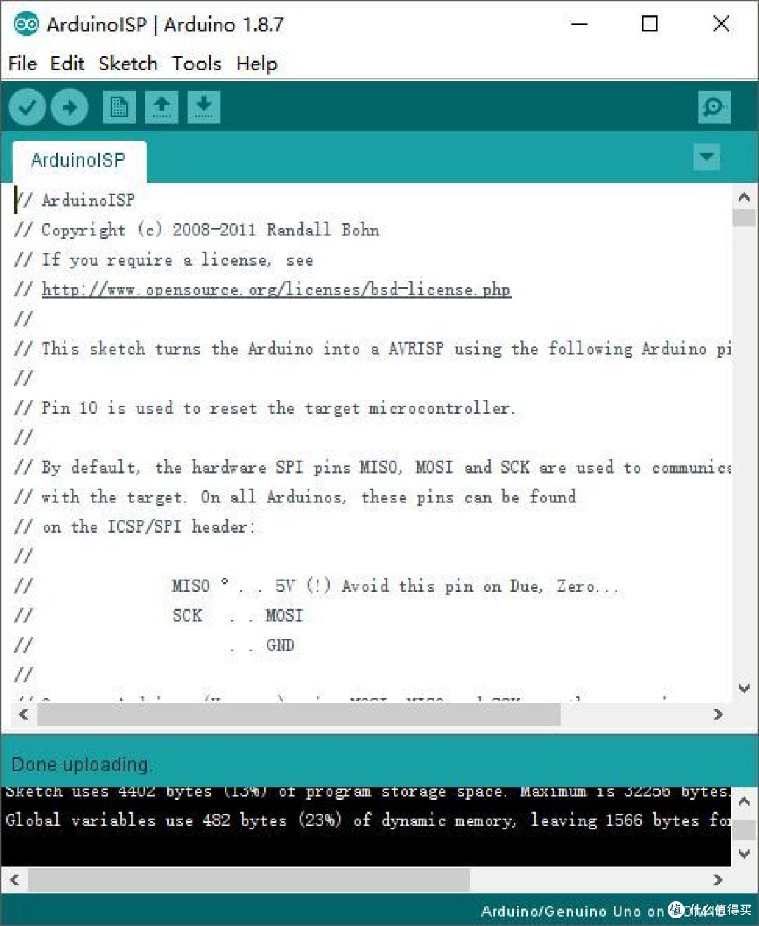 我修我自己——Arduino充当ISP烧录器修复Arduino记录_数码配件_什么值得买