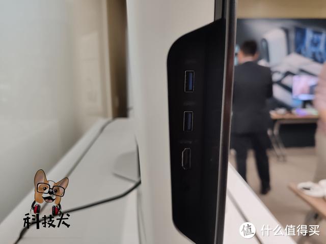 ALIENWARE 54.6英寸OLED游戏显示器AW5520QF真机实拍_显示器_什么值得买