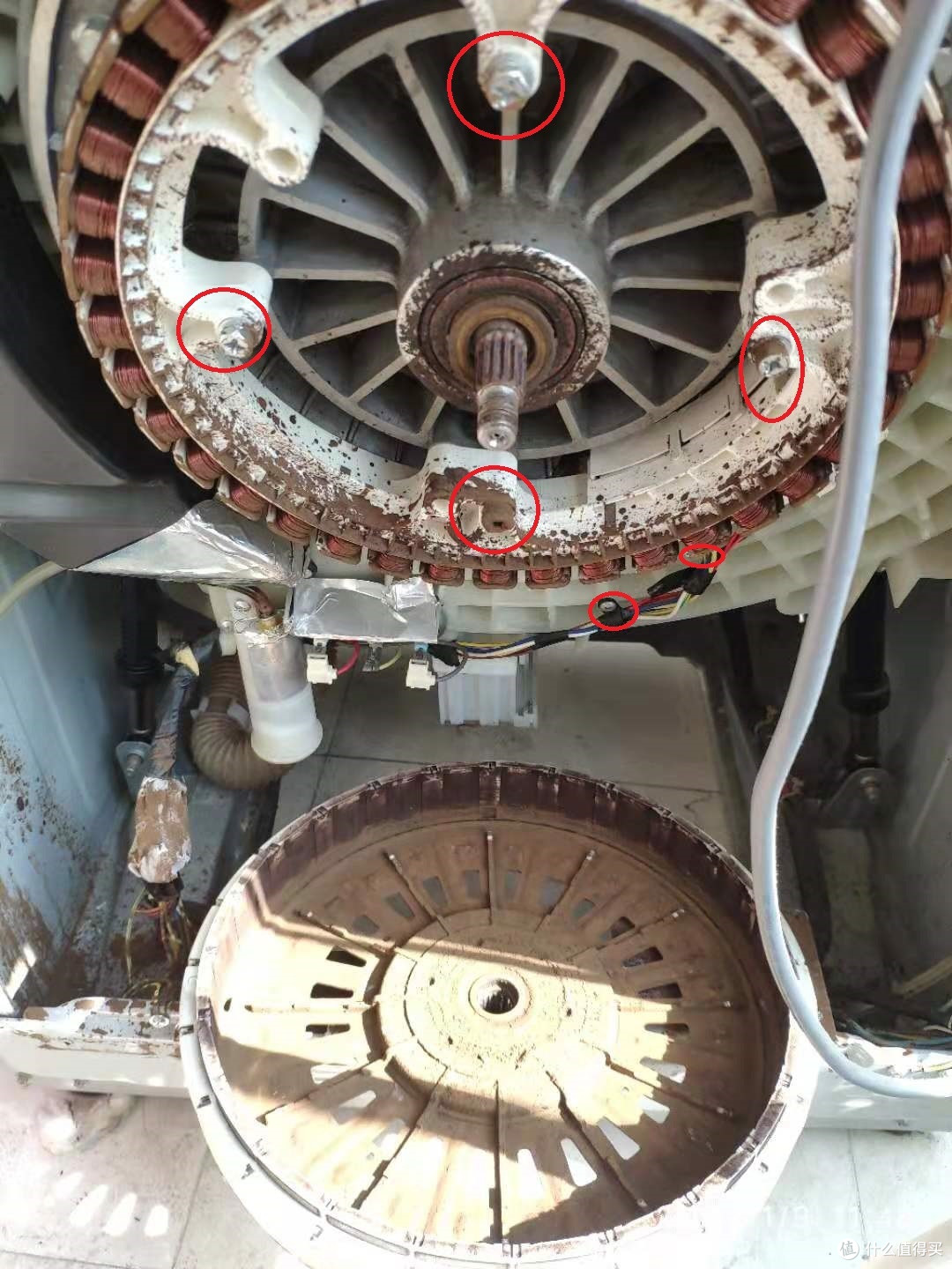 三洋XQG65-L903BHS洗衣机轴承水封二次更换记录_家电安装_什么值得买