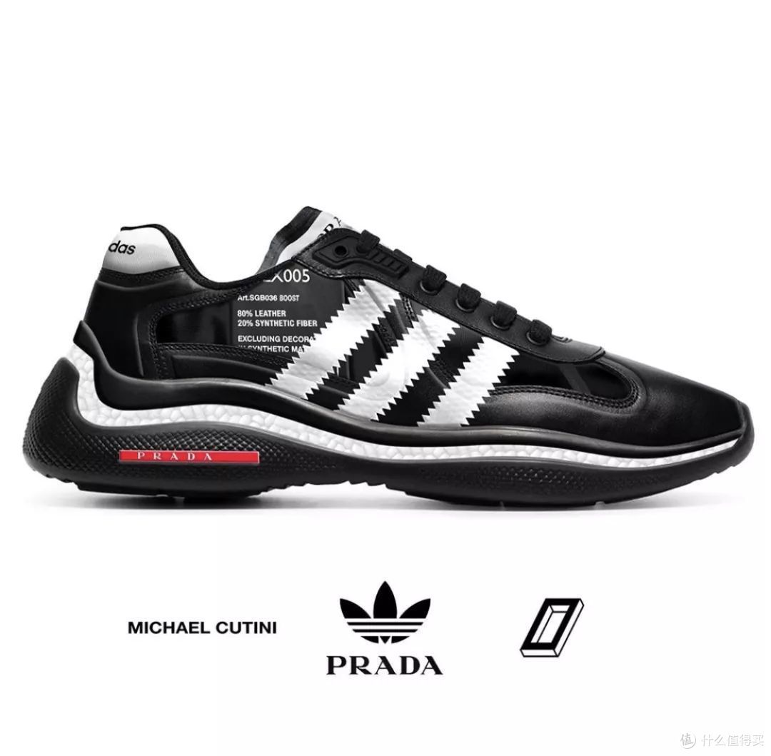 【Nike x Dior】VS 【adidas x PRADA】这场联名大战究竟是谁更有看头？_休闲运动鞋_什么值得买