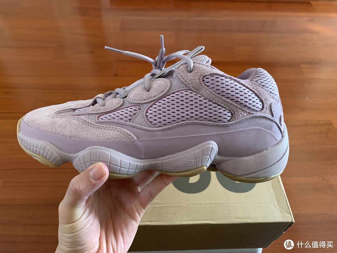 灭霸紫薯色的 Yeezy 500 ， 亲身示范来告诉你是否好搭_休闲运动鞋_什么值得买