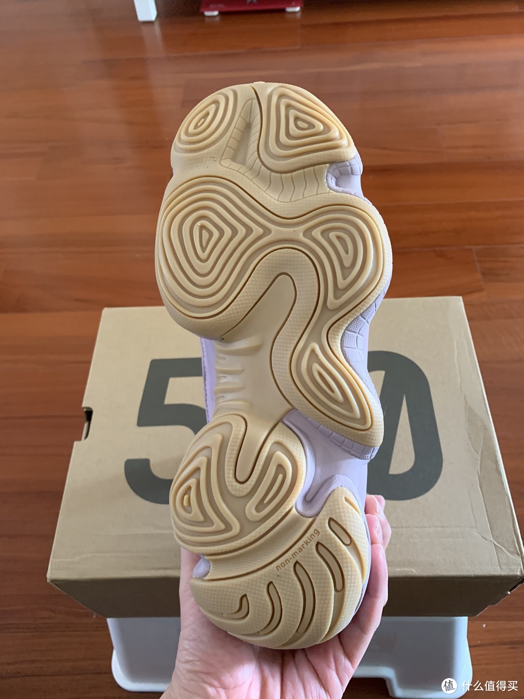 灭霸紫薯色的 Yeezy 500 ， 亲身示范来告诉你是否好搭_休闲运动鞋_什么值得买