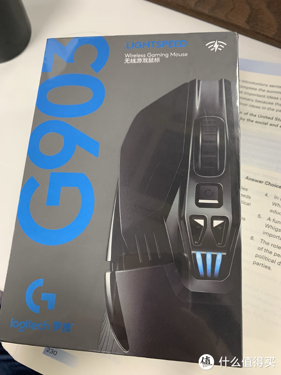 罗技G903hero开箱简评来咯~_鼠标_什么值得买