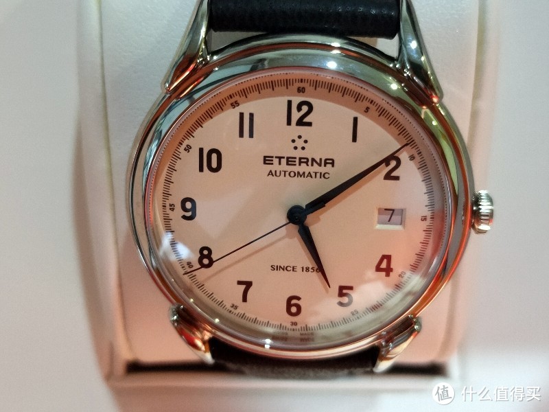 就喜欢看你没见过世面的样子！ETERNA绮年华超薄2955-41-94-1388开箱_男表_什么值得买