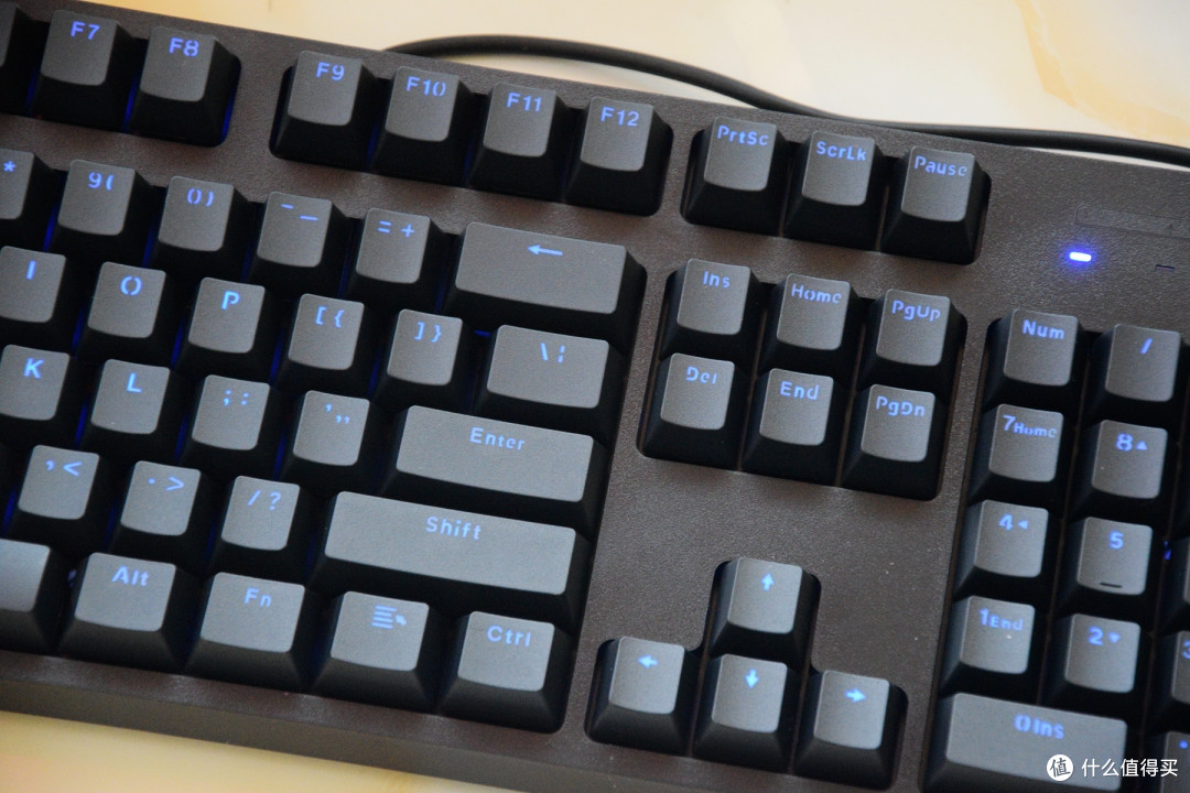 入手雷柏V808机械键盘，原厂Cherry MX轴+键线分离，使用真方便_键盘_什么值得买