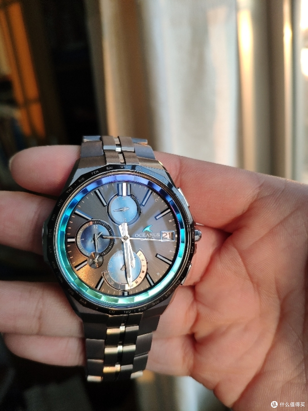 赶上个末班车，海神限量 Casio oceanus S5000C 拔草_男款石英表_什么值得买