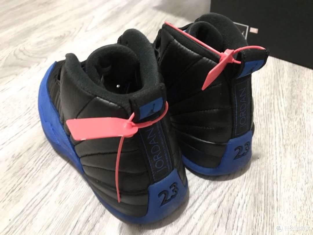AJ12 赛车蓝 乔丹鞋 开箱照_篮球鞋_什么值得买