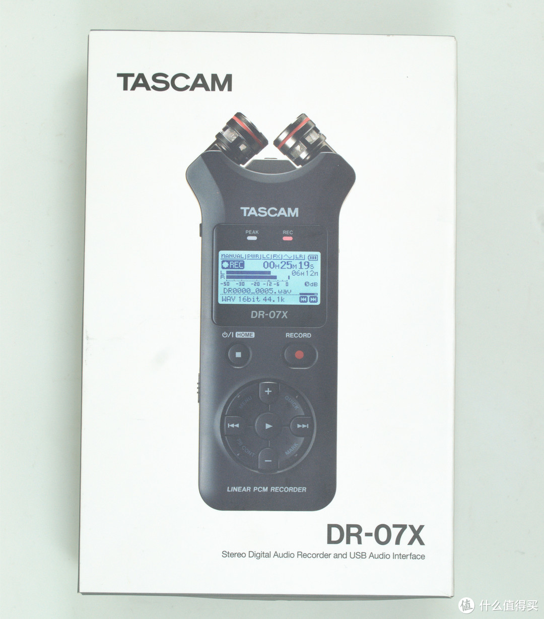 TASCAM DR-07X 便携数码录音机录音笔评测 _录音笔_什么值得买