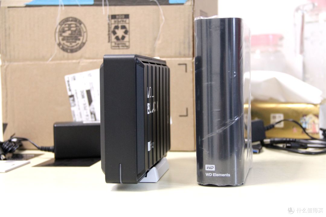 WD_BLACK D10 12T开箱以及对比WD ELEMENTS 12T硬盘_硬盘_什么值得买
