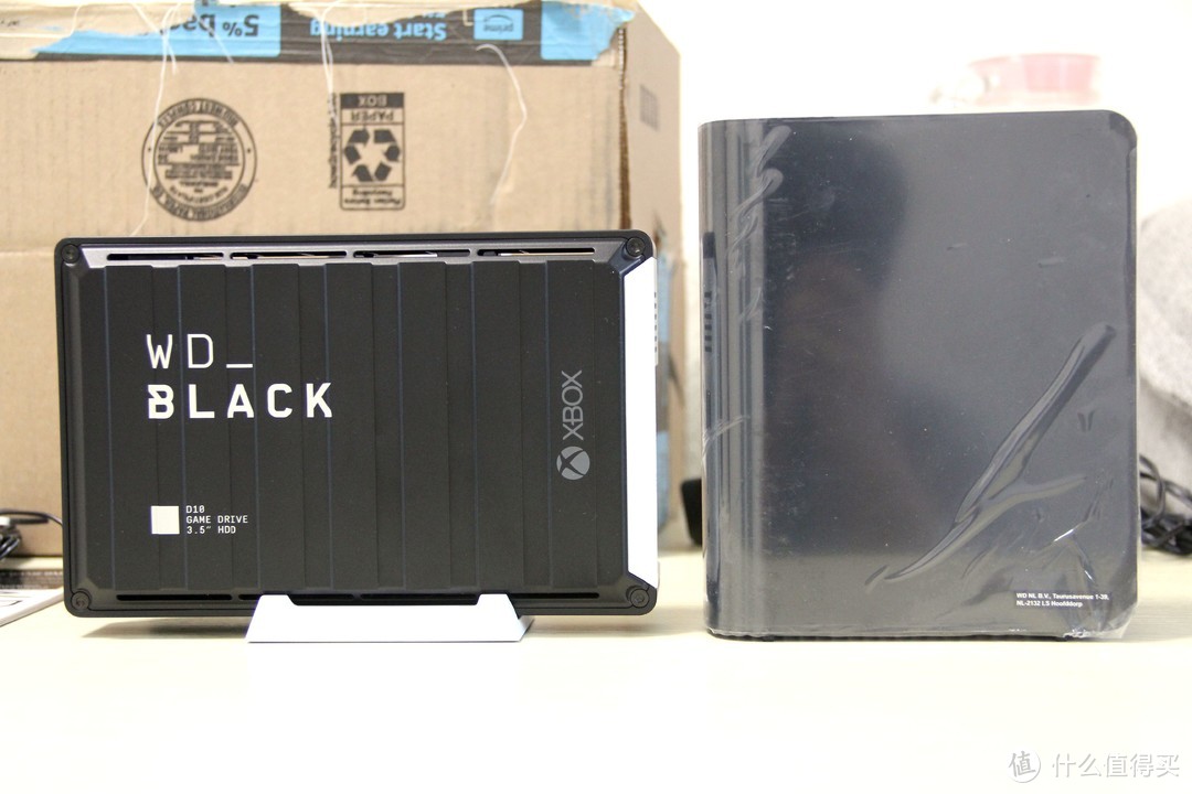 WD_BLACK D10 12T开箱以及对比WD ELEMENTS 12T硬盘_硬盘_什么值得买