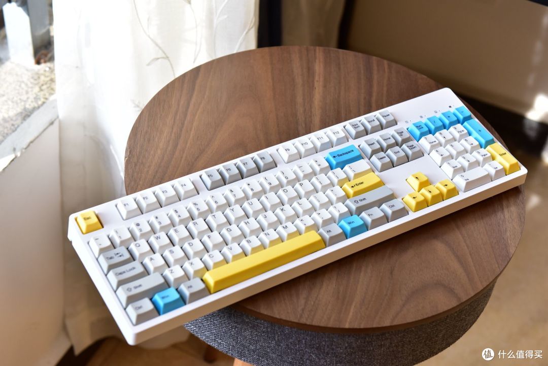 心动不止颜值，GANSS GS104D蓝牙双模机械键盘开箱评测_键盘_什么值得买