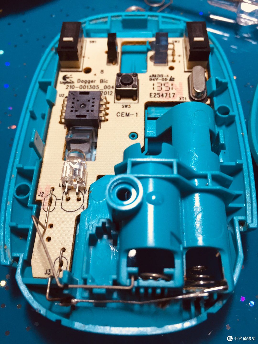 有故事的在家修复了传家宝 罗技 M212_鼠标_什么值得买