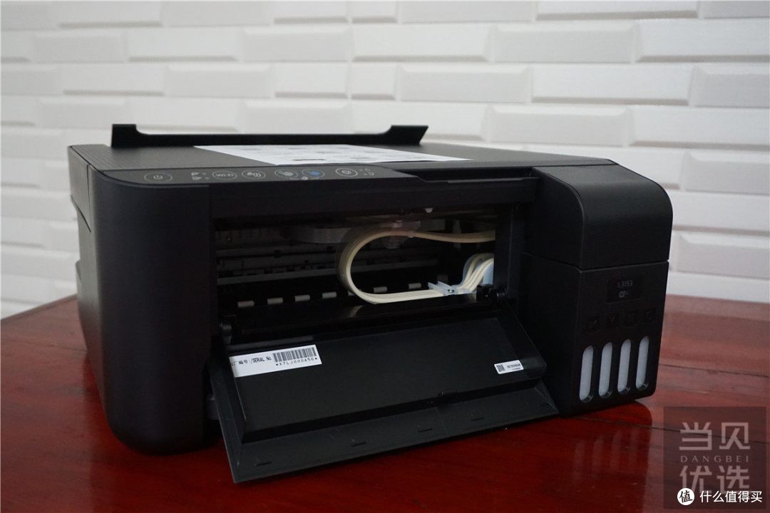 微信打印愁愁愁，爱普生（EPSON)墨仓式 L3153打印机来帮忙__什么值得买