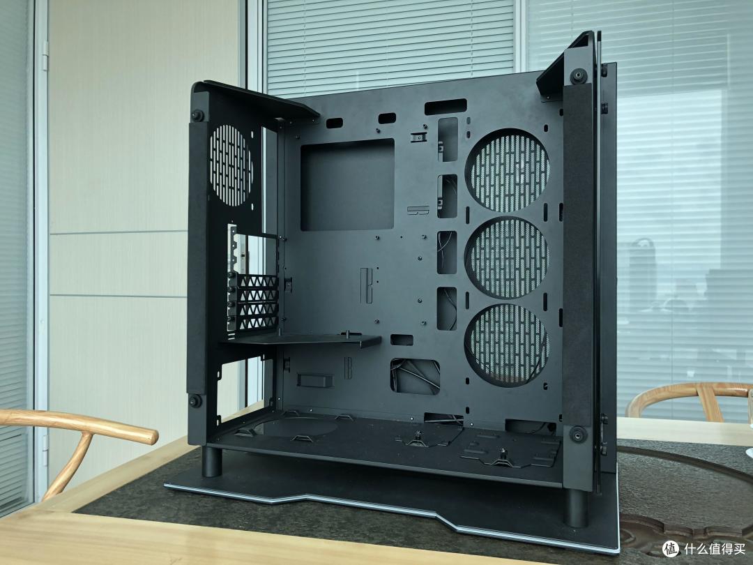 100%负压风道VS特殊风道哪家强？ZEROZONE EOS机箱测试_机箱_什么值得买