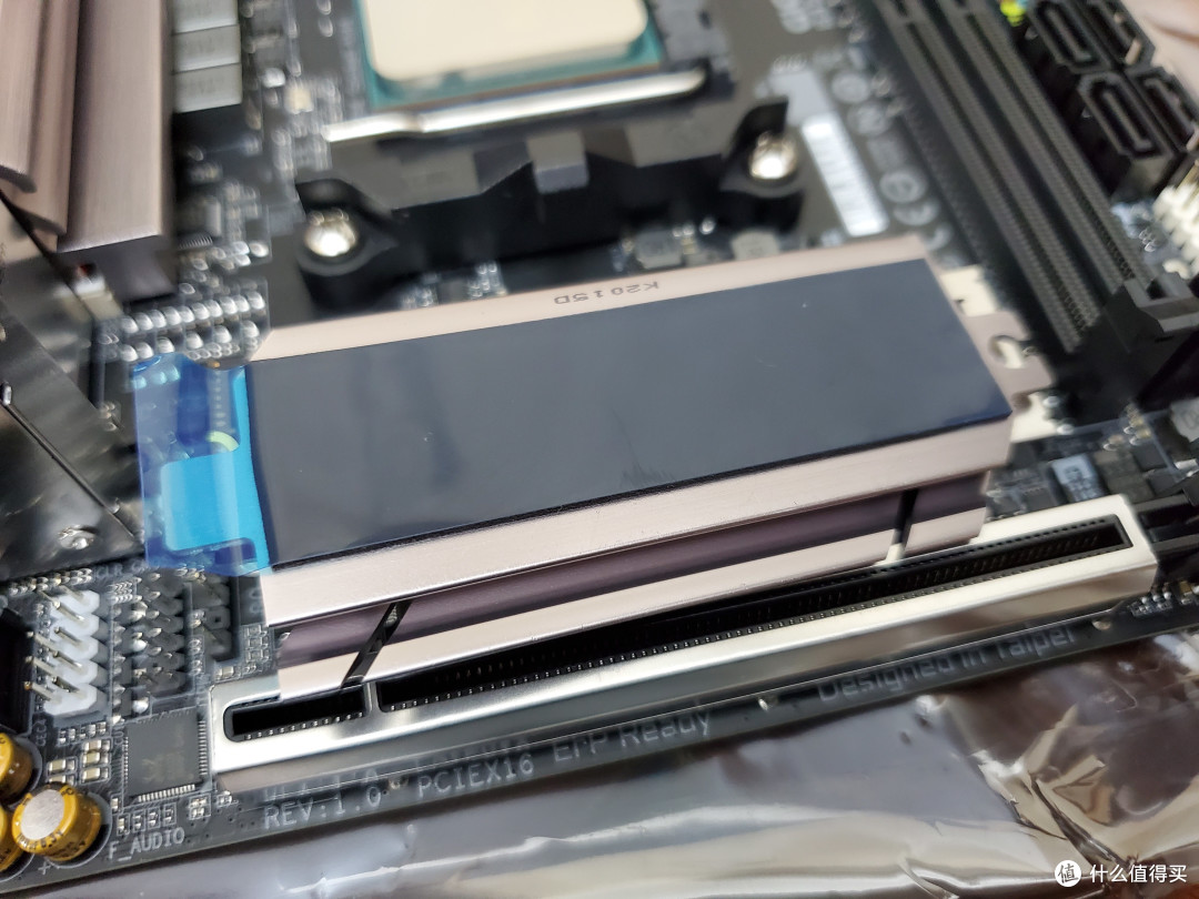 放得下三风扇显卡，却比A4还小的itx——k55机箱装机_CPU_什么值得买