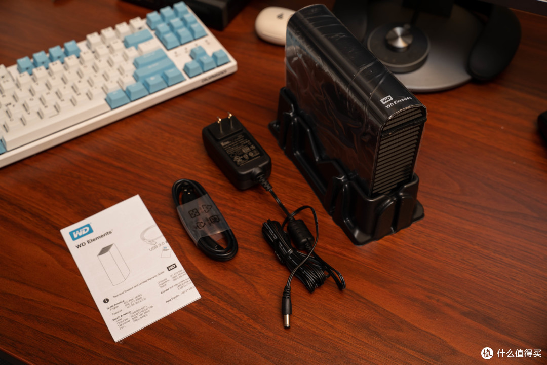 ITX存储空间不足？外接一个硬盘好了WD Elements 12T开箱简测_移动硬盘_什么值得买