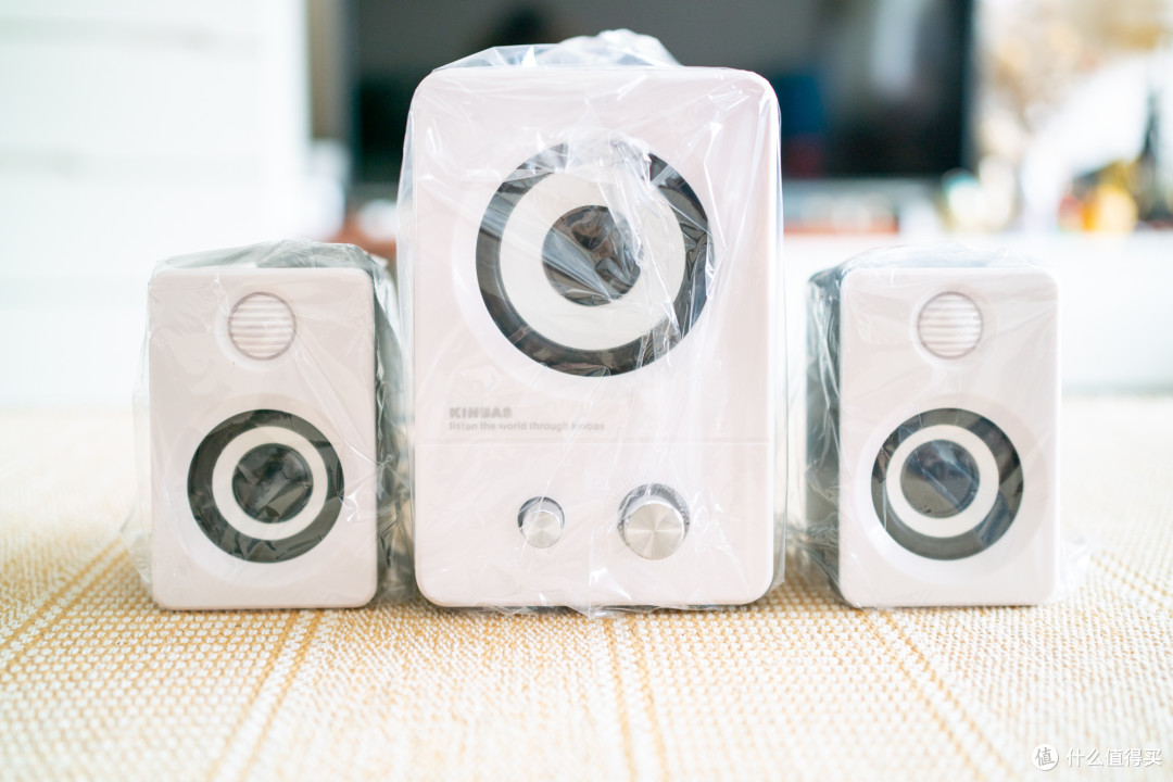 19块9国产2.1低音炮到手：KINBAS-X7音箱晒单简评_蓝牙音箱_什么值得买
