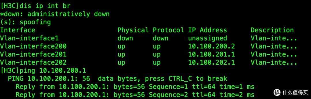 H3C S5800交换机与ROS通过OSPF对接及NAT配置-技术文_路由器_什么值得买