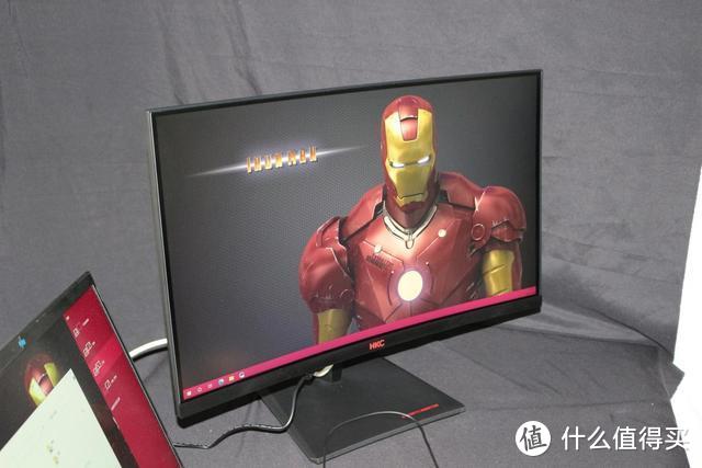 144Hz高刷，摇杆式操控，HKCGF40游戏曲面显示器测评_显示器_什么值得买
