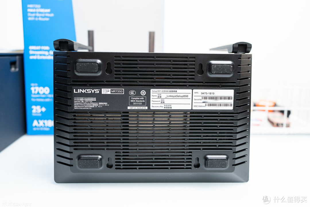 平民级Wi-Fi 6来袭——linksys MR7350路由器体验_路由器_什么值得买