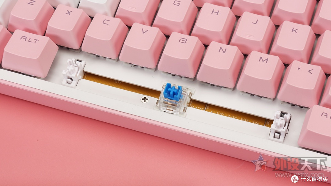 微星GK50Z Pixel游戏机械键盘评测:超高性价比_键盘_什么值得买