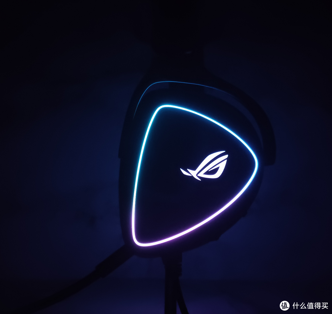 性能与佩戴感的均衡之选 ROG 棱镜 S电竞耳机_头戴式耳机_什么值得买