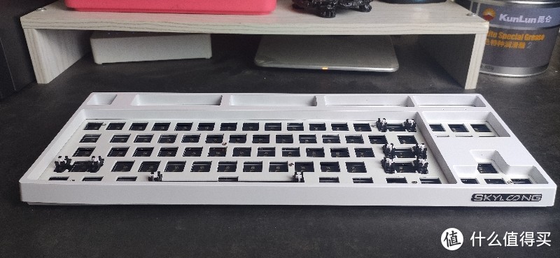 目前最强87配列客制化套件？极客外设GK87S+凯华杜若轴组装评测_键盘_什么值得买