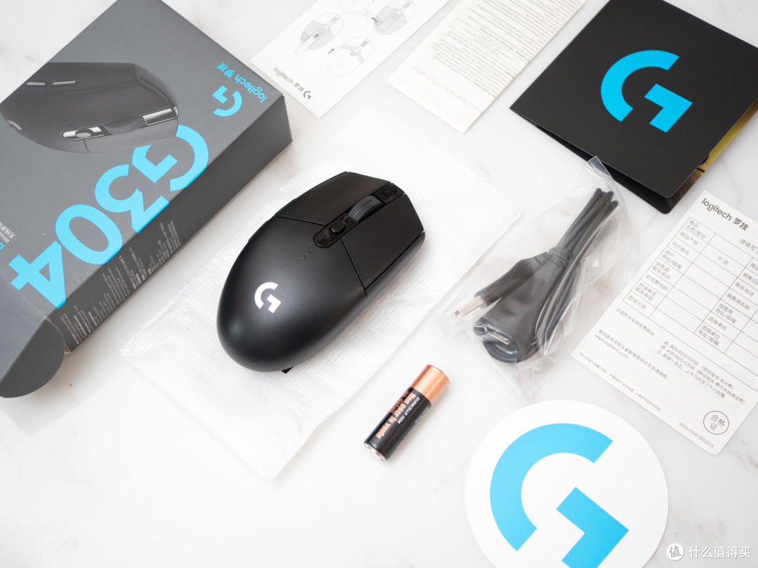 晒一晒新入手的罗技G304鼠标，以及罗技G603更换微动过程_鼠标_什么值得买