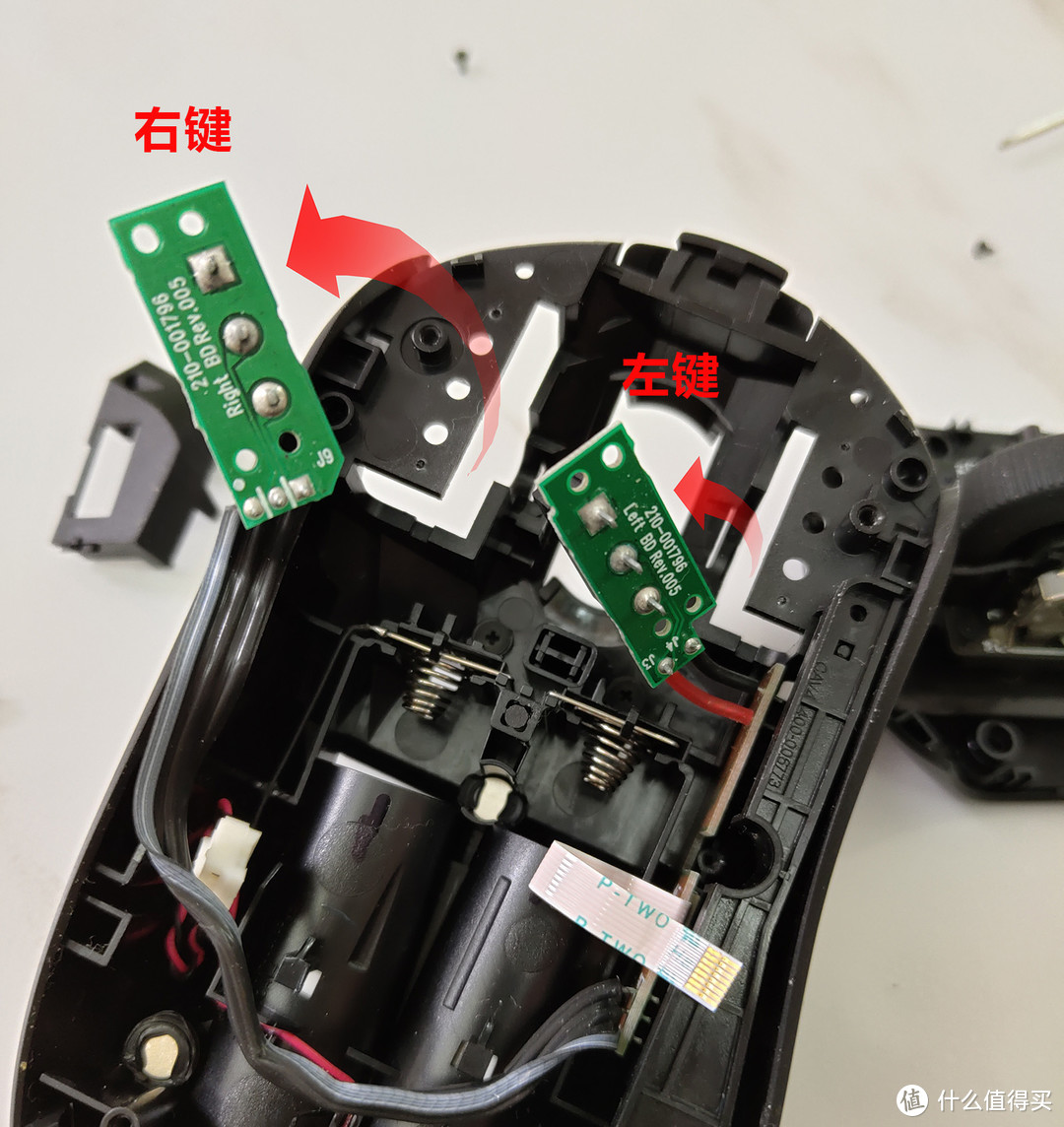 晒一晒新入手的罗技G304鼠标，以及罗技G603更换微动过程_鼠标_什么值得买