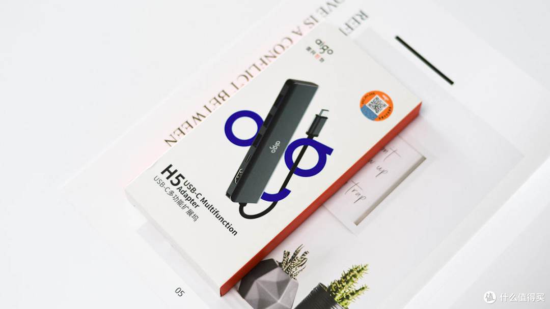 高速扩展 反向100W快充：aigo Type-C扩展坞H5_USB集线器_什么值得买