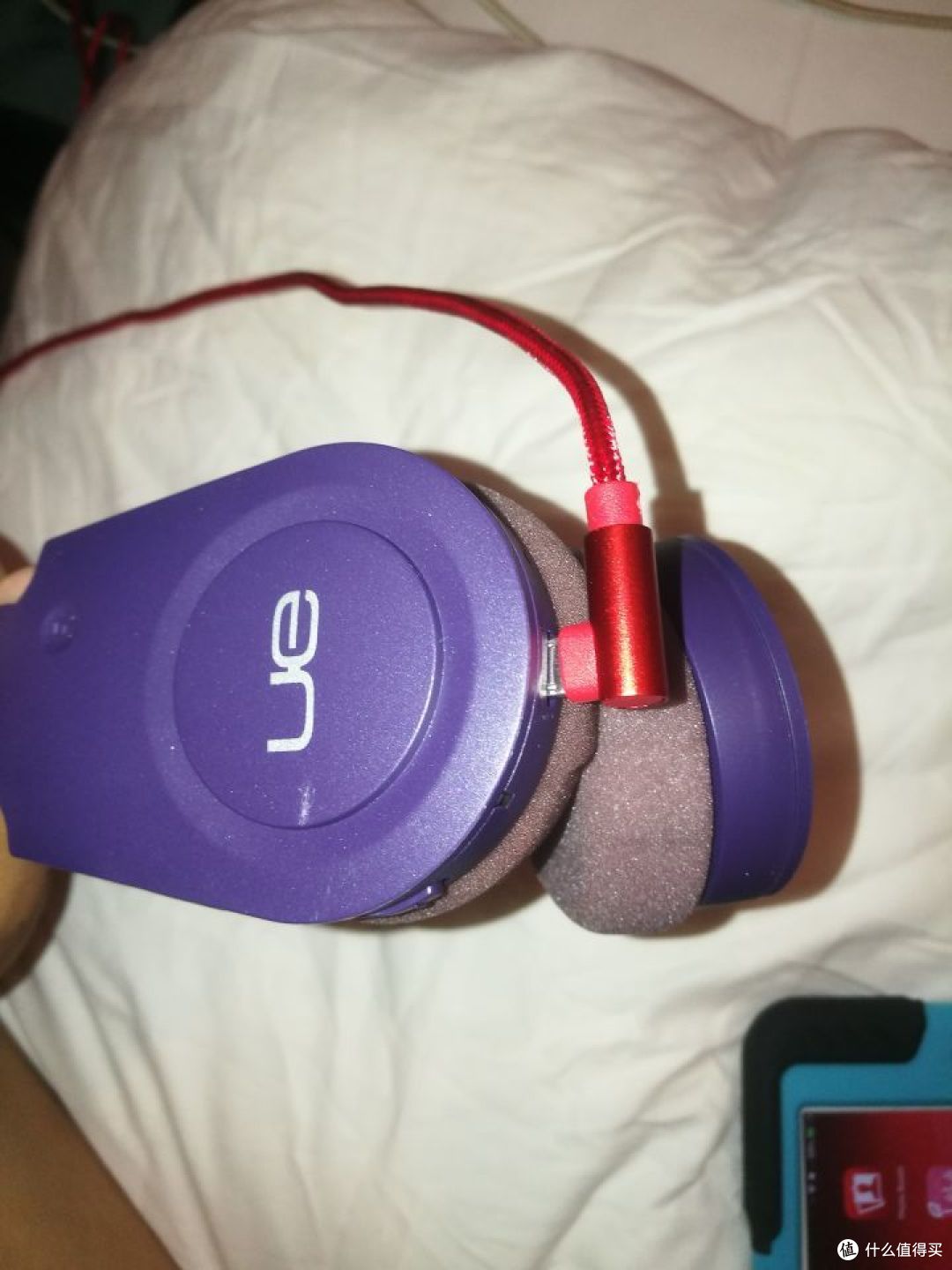 48包邮的Logitech/罗技 UE3000头戴式无线蓝牙耳麦紫色款开箱测评_蓝牙耳机_什么值得买