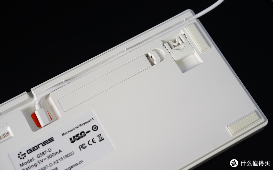 GANSS 高斯 GS87D机械键盘赏评：颜值一流，可靠性价比！_键盘_什么值得买