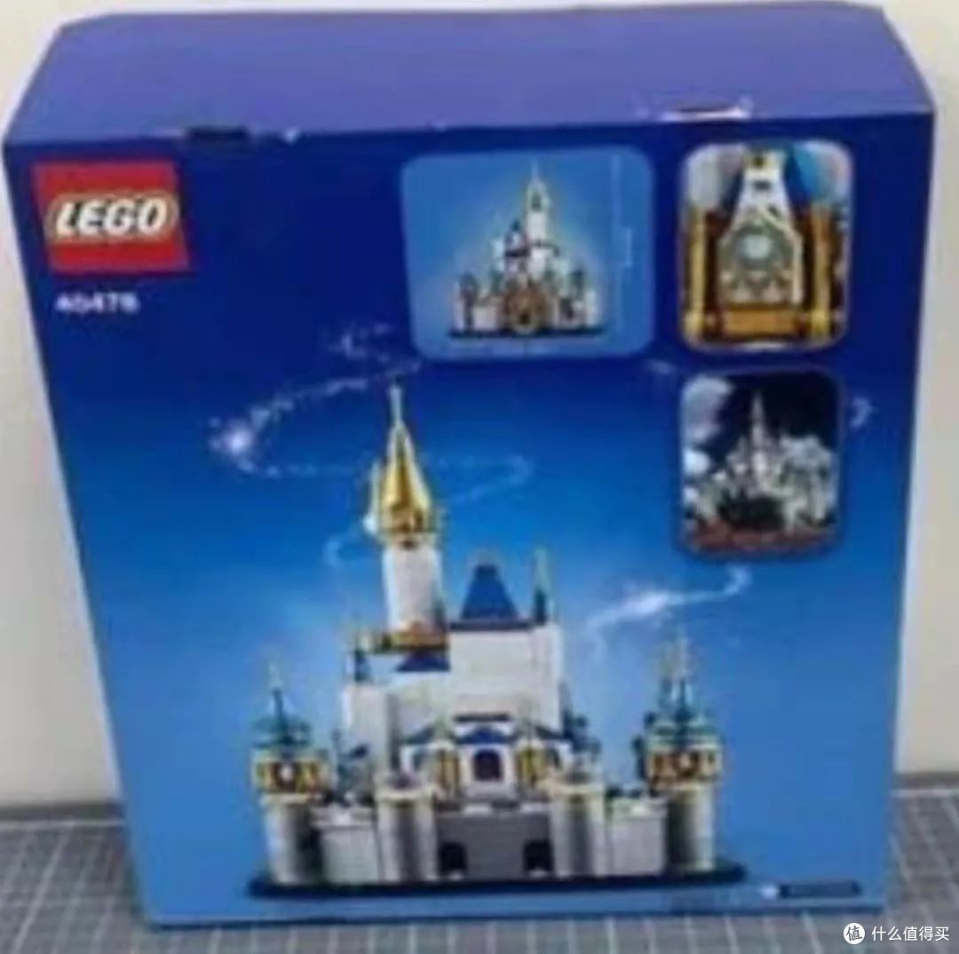 乐高40478迷你迪士尼城堡，换色系列的7794X系列_拼插积木_什么值得买